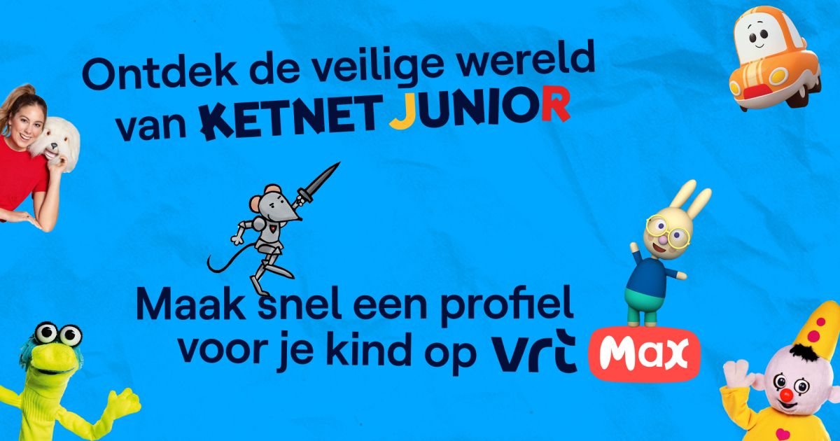 Zet je eerste stapje met KETNET JUNIOR | VRT